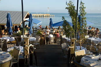 Seaside dining, with its salty air and water views, is a most ...